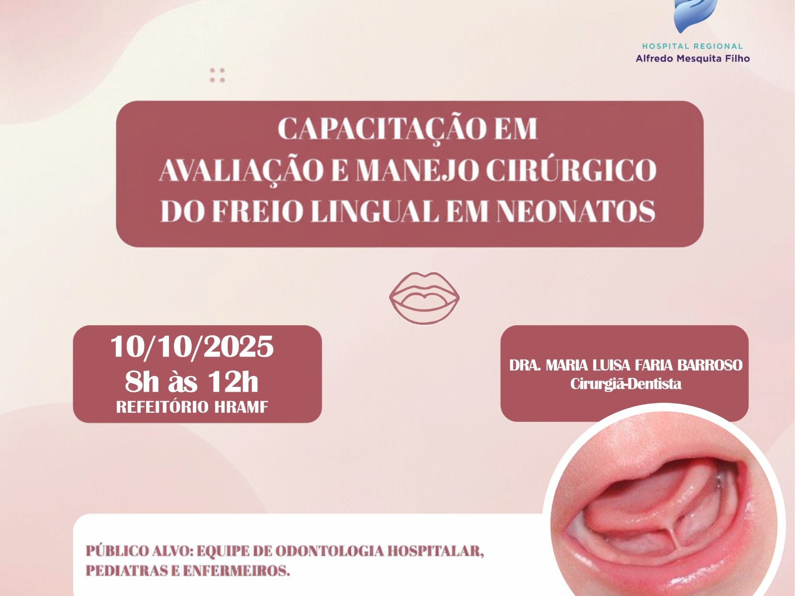 REPEPS | : Capacitação em Avaliação e Manejo Cirúrgico do Freio Lingual ...